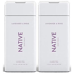 Native Body Wash - Lavender & Rose 11.5 oz (340ml) - 2-PACK