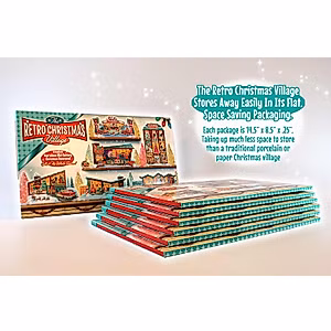 Santa's Soda Shop | The Retro Christmas Village Table Top Display