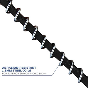 YakTrax Men's Yaktrax Walker Winter Traction Device Black X Small, Black, X-Small EU Shoe Size 34-37 UK