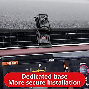 musttrue LUNQIN Car Phone Holder for 2020-2022 Land Rover Range Rover Evoque Auto Accessories Navigation Bracket Interior Decoration Mobile Cell Phone Mount