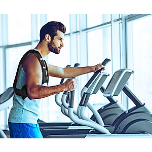 Aduro Sport Weighted Vest Workout Equipment, 4lbs/6lbs/12lbs/20lbs/25lbs Body Weight Vest for Men, Women, Kids (20 Pounds (9.07 KG))