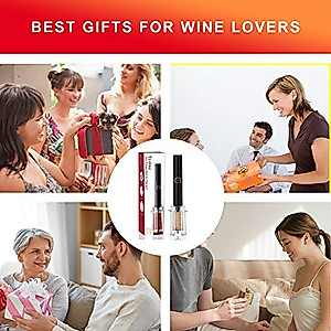 Air Pressure Pump Bottle Opener With Foil Cutter,Aerator Pourer,Vacuum Stopper(4PCS),Simple Cork Remover ,Efficient Corkscrew Bottle Opener,Great For Wine Lovers,Perfect Wine Gift.