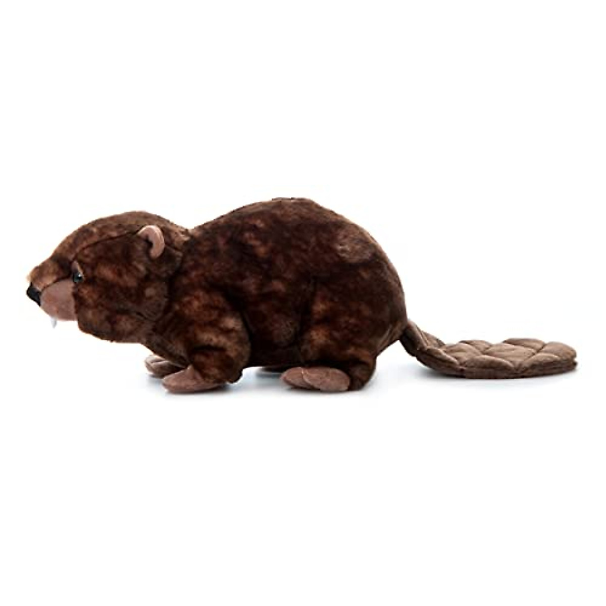 The Petting Zoo Beaver Stuffed Animal, Gifts for Kids, Wild Onez Zoo Animals, Beaver Plush Toy 12 inches