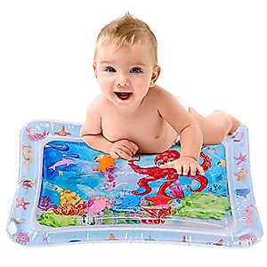 Mr. Pen- Inflatable Tummy Time Water Mat, Water Mat for Babies, Infant Water Mat, Baby Water Pad, Water Tummy Time Mat, Baby Water Mat Tummy Time, Baby Mat for Floor Tummy Time