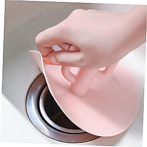 2pcs Bathtub Stopper for Bathroom Round Cactus Shape Plug Silicone Sink Cover Creative Sink Plug Kitchen Accessories Silicone Sink Plug