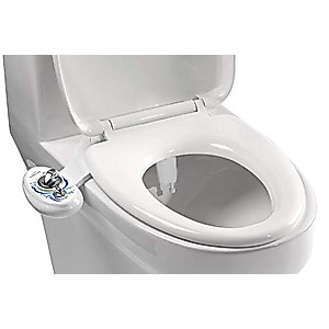 Bidet Toilet Attachment Eco-Splash Bidet Basic - Dual Nozzle - Cold Water - Self Cleaning Bidet Toilet Attachment