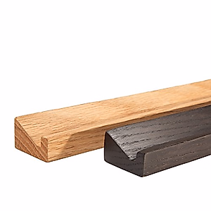 KAIU Vinyl Record Shelf Wall Mount | Easy Installation | Beautiful and Premium Material made from Solid Oak | Slim and Elegant Design for your Home | Easily Swap out Records | Natural