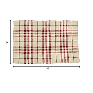 Park Designs Christmas Memories Chindi Rug 2X3