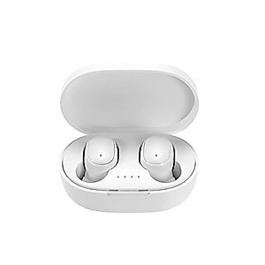 DEZHIMY Wireless Earbuds Bluetooth Headphones Sport Earphones Over-Ear Buds with Earhooks Built-in Mic Headset for Workout (White)