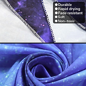 Faxdong Galaxy Universe Space Tapestry, Blacklight Starry Night Sky Mysterious Nebula Stars Ceiling tapestries for Bedroom Backdrop Wall Decor 68×90 inch