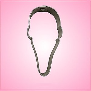 Ghostface Cookie Cutter4 inches by 2-1/4 inches aluminum
