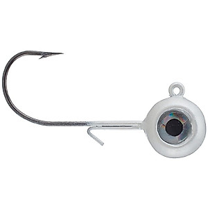 VMC Neon Moon Eye Jig 1/8 White, one size