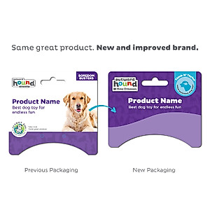 Outward Hound by Planet Dog Nooks Happiness Treat Dispensing Dog Toy, Small, Yellow, Smiley Face