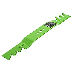 8TEN LawnRAZOR Mower Blade for AYP Husqvarna 20 inch Decks 850972 145106 532850972 532145106 (Toothed Mulching) 3 Pack