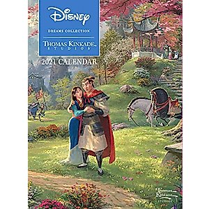 Disney Dreams Collection by Thomas Kinkade Studios: 2021 Monthly/Weekly Engageme