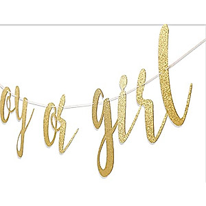 Boy or Girl Banner - Gender Reveal Decorations Banner, Boy or Girl Sign,baby Shower Banner for Boy/girl, Baby Girl Shower,oh Baby Banner,girl Baby Shower,it’s a Girl Banner