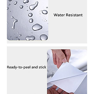 24''x78''Chrome Mirror Silver Vinyl Wrap Sticker Decal Film Sheet,Self-Adhesive