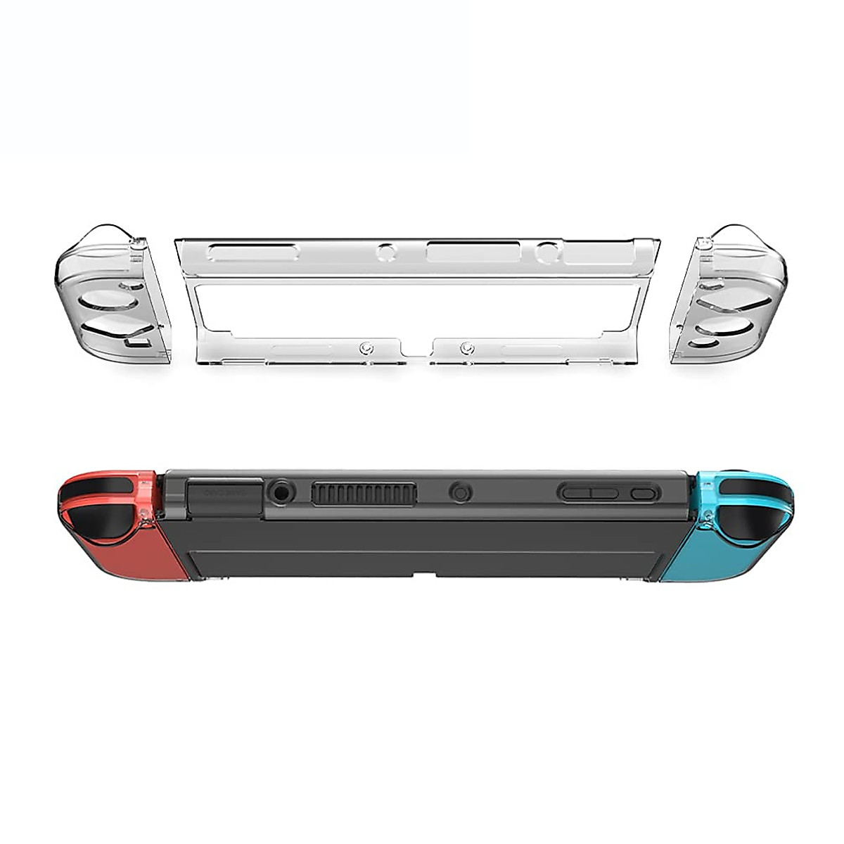 1 Set Pc Handle Case Gaming Console Supply Hard Case Game Console Shell Case Compatible for Switch Protective Case Plastic Case Game Console Protector Game Console Case