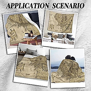 Blanket Ultra Soft Fleece Home Decorative Throw Blanket Couch Bed Sofa Living Room Blankets for Men Women Kids Adults 50"x40"