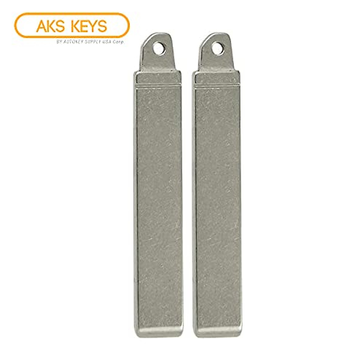AKS Keys New Uncut Remote Flip Key Blade Insert Compatible with Kia - SY5JFRGE04 (2 Pack)