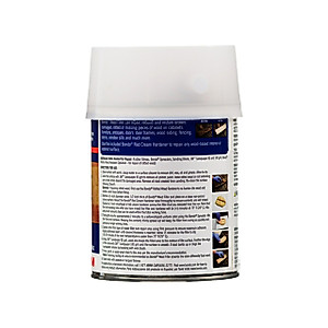 Bondo Home Solutions Wood Filler, Sandable in 15 min, 1.9 lbs with 1 oz Hardener