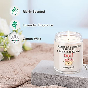 GSPY Scented Candles - Birthday Gifts for Men, Women - Bday Gifts, Happy Birthday Gift Ideas for Him, Her, Husband, Wife, Boyfriend, Mom, Dad, Sister, Best Friend - Male, Female Birthday Gifts