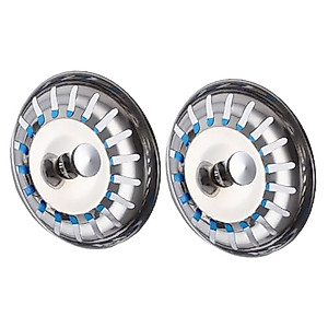 OSALADI 4 Pcs Kitchen Sink Strainer Commercial Sink Strainer Bath Filter Strainer Bath Drain Cover Bathtub Accessories Stainer Strainer Waste Sink Mesh