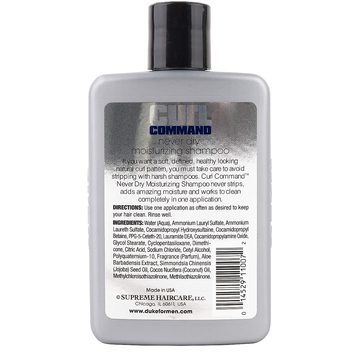 Duke Curl Command Moisturizing Shampoo