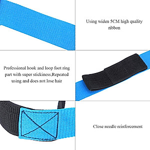 Camidy Team Game Fastening Tape,Ribbon Elastic Cooperative Legged Race Band Outdoor Birthday Team-Building Party Group Game