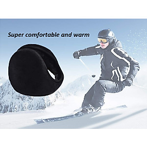 HIG Ear Warmers for Men & Women Classic Fleece Unisex Winter Warm Earmuffs