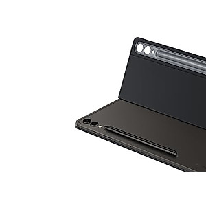 Samsung Galaxy Tab S9 FE+ Book Cover Keyboard Slim, Tablet Protector Case, Thin and Lightweight Design, Magnetic Back, PC-Like Experience, Wireless Keyboard Sharing, US Version, Black