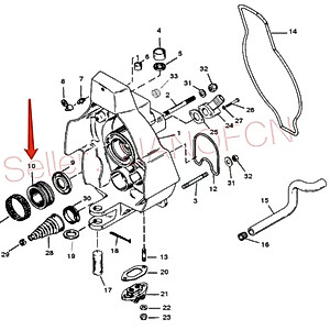 UanofCn 60794A4 Gimbal Bearing for MerCruiser OMC Volvo Penta 30-879194A02 3853807 Sierra 18-2100