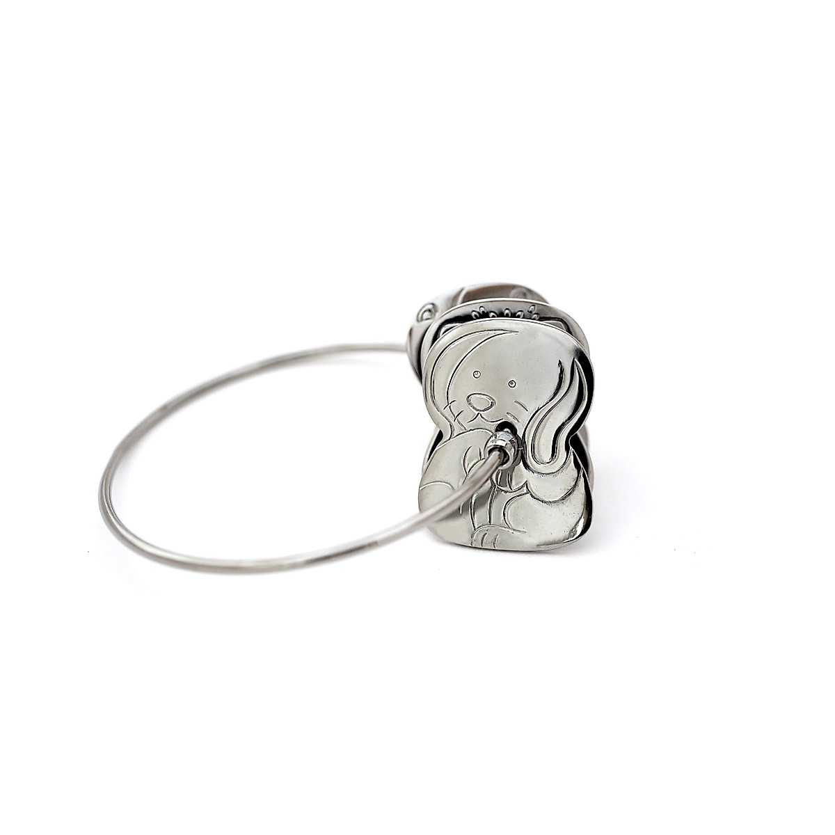 Arctic Friends Stainless Steel Rattle and Teether - Made in USA by Kleynimals