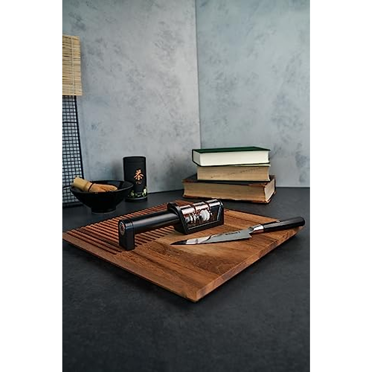 MIYABI Knife Sharpener, Ceramic Discs