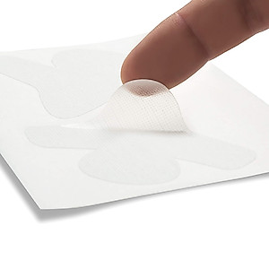 Toute Nuit Facial Wrinkle Patches, Face Tape, Jet, Unisex, Extra Large Frown Lines and Forehead Coverage, 20 Patches