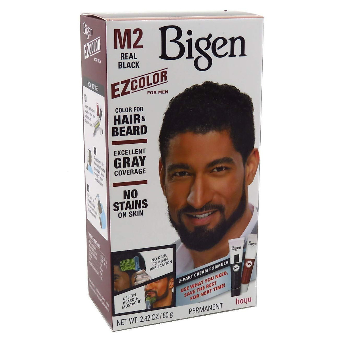 Bigen Ez Color For Men M2 Real Black Kit (3 Pack)