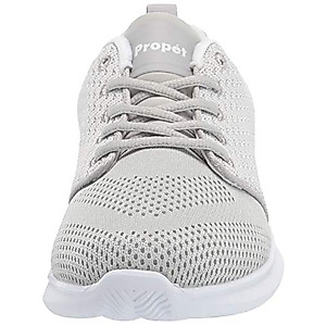 Propet Women's TravelBound Tracer Sneakers, Lt Grey, 8 Medium US
