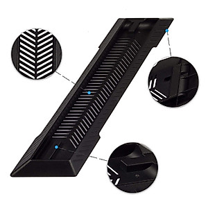 OSTENT Vertical Stand Dock Holder Mount for Sony PlayStation 4 PS4 Pro Console