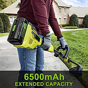 ANTRobut 40V 6.5Ah Battery Replacement for Ryobi 40V Lithium Battery Compatible with Ryobi 40 Volt OP4050A OP4015 OP4026 OP40201 OP40261 OP4030 OP40301 OP4040 OP4050 OP40601