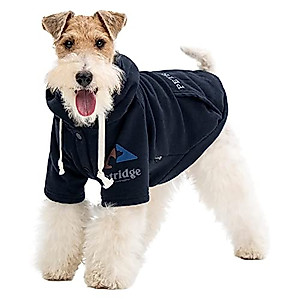 Petridge Dog Hoodie Sweatshirt Warm and Soft for Small Medium Large Dogs (X-Large Navy)