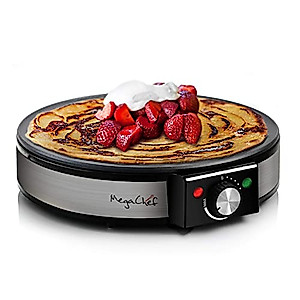 The MegaChef Crepe and Pancake Maker Breakfast Griddle