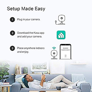 Kasa Smart 2K Security Camera Baby Monitor (KC400) (Renewed)