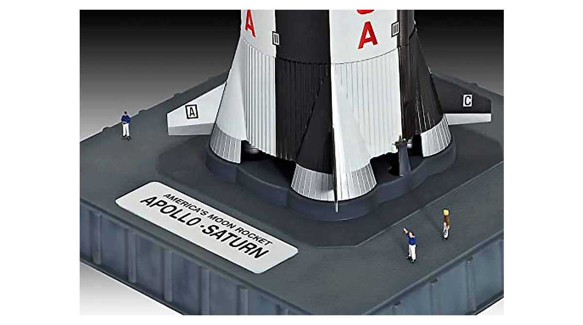 Apollo Saturn V Rocket Model Kit - 1/144 Scale for Space Enthusiasts