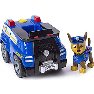 Paw Patrol, Chase’s Transforming Police Cruiser with Flip-Open Megaphone, for Ages 3 & Up