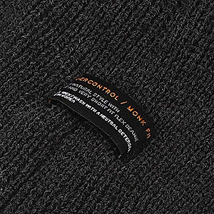 UNDERCONTROL Winter Fisherman Beanie Free Size Men Women - Unisex Stylish Plain Skull Hat Watch Cap (Charcoal)