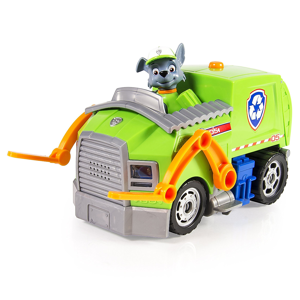 Paw Patrol- Rocky's Lights and Sounds Recycling Truck