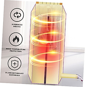 Portable Drying Machine 1pc Dry Clothes Bag Folding Clothes Electric Clothes Dryer Clothes Drying Rack Outdoor Portable Tumble Dryer Portable Drying Machine All-round Dryer Wild