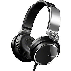 Sony MDRXB800 Extra Bass Over The Head 50mm Driver Headphone, Black