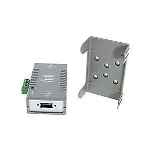 Coolgear Industrial USB-C to USB-A Power Delivery Adapter, 10Gbps Data, Flexible Mounting