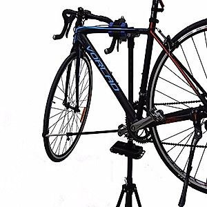 MaxxHaul 80725 Bike Repair Stand/ Display with Adjustable Height & 360 Deg. Rotating Head Clamp,black